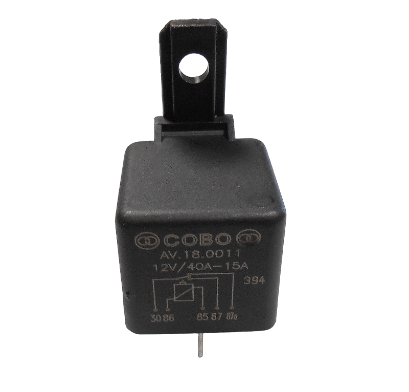 Relais origine Piaggio 12V 40A-15A référence oem 292332 125/250/400 ...