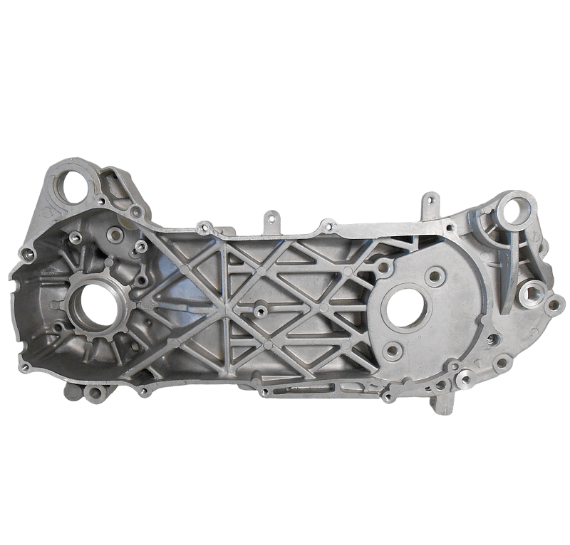 Carter moteur pour scooter chinois 50cc 2 temps 1PE40QMB coté gauche ...