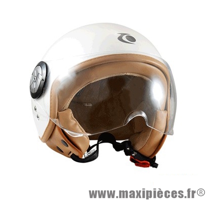 Casque Jet Trendy pour moto scooter - XL (61-62cm) - Maxi Pièces 50