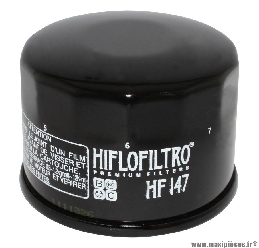 Filtre HF147 Hiflofiltro - Filtres À Huile pour Maxi-Scooter - Maxi ...